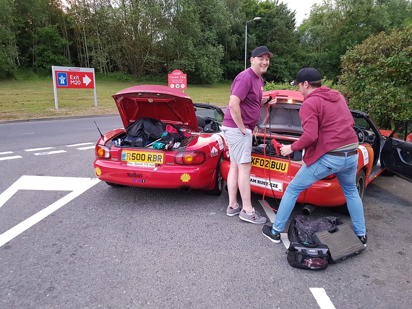 And We're Off... RBR 2019 gets underway! - The Rust Bucket Rally